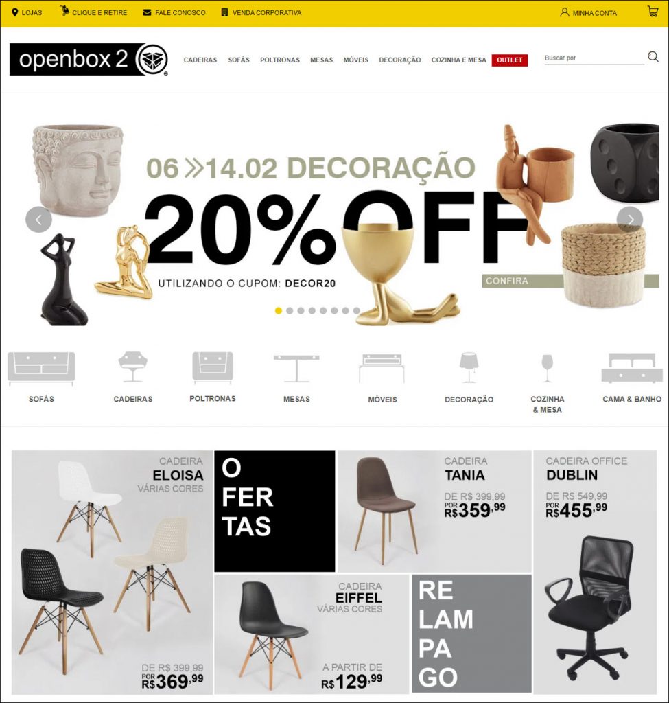 Openbox2: uma outlet que é sinônimo de qualidade